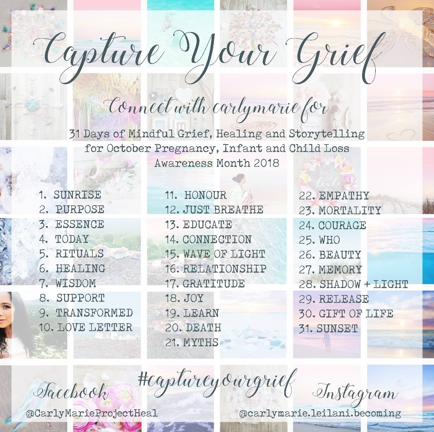 Capture Your Grief – 2020 – Emilia's Wings